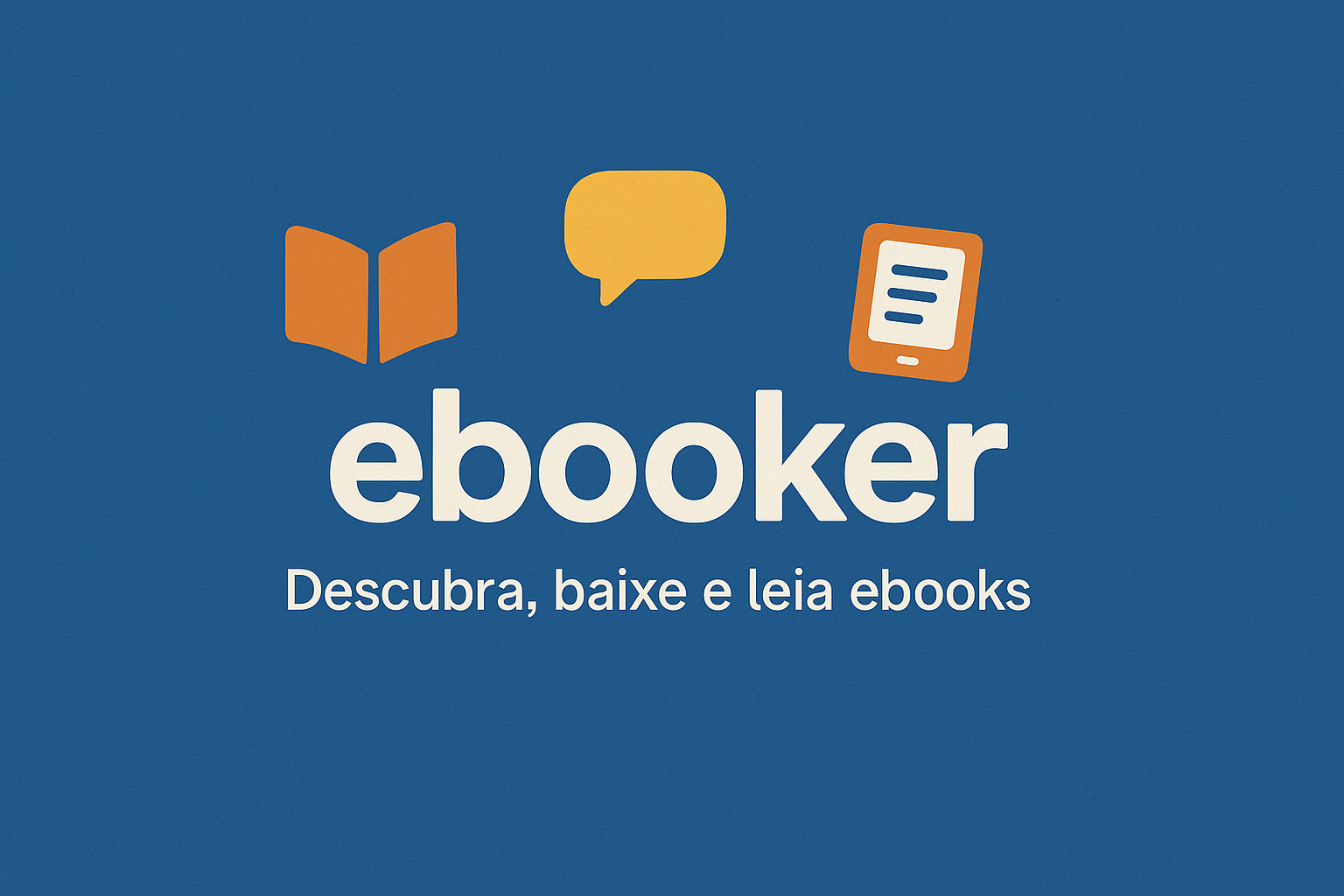 Entrar na Ebooker – Login de Autores e Leitores